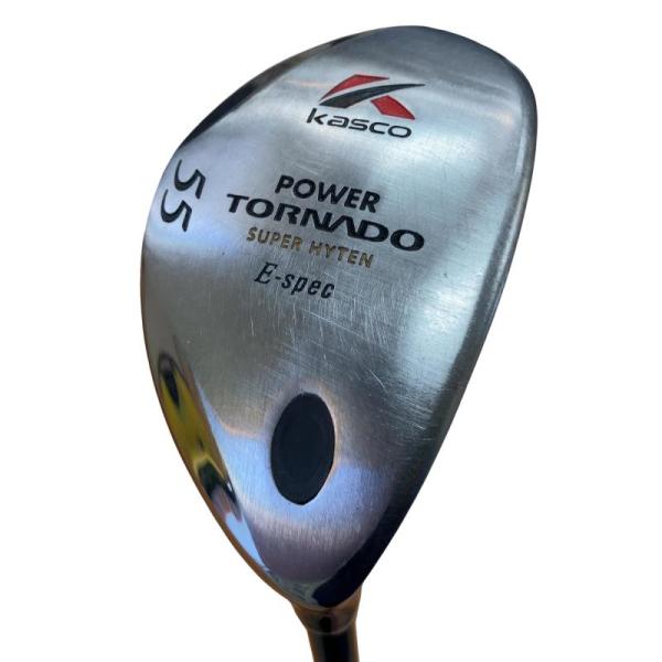 中古　Cランク　キャスコ　ＰＯＷＥＲ　ＴＯＲＮＡＤＯ　ＰＯＷＥＲ　ＴＯＲＮＡＤＯ　Ｅ−Ｓｐｅｃ　５５　ユーティリティ　ＰＯＷＥＲ　ＴＯＲＮＡＤＯ　Ｅ−Ｓｐｅｃ 　フレックスＲ ロフト角:22.00