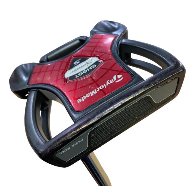 中古　Cランク　テーラーメイド　ＧＨＯＳＴ　ＧＨＯＳＴ　Ｓｐｉｄｅｒ　Ｓ（ブラック）　３４インチ　パター　スチール 　フレックスその他 ロフト角:2.50