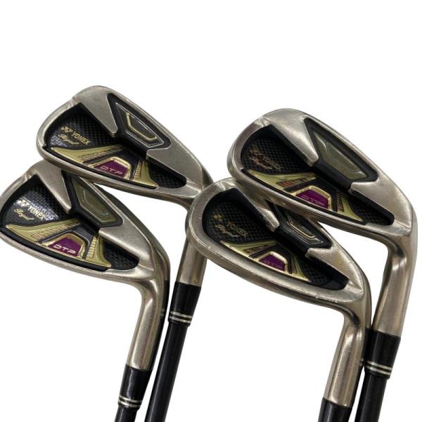 中古　Cランク　ヨネックス　ＹＯＮＥＸ　ＹＯＮＥＸ　Ｒｏｙａｌ　ＤＴＰ　４Ｓ（実本数：４本セット）　アイアンセット　ＲＥＸＩＳ　ＸＥＬＡ　ｆｏｒ　Ｒｏｙａｌ 　フレックスＲ ロフト角:27.00
