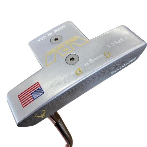 中古　Cランク　ゲージデザイン　Ｇａｕｇｅ　Ｄｅｓｉｇｎ　Ｇａｕｇｅ　Ｄｅｓｉｇｎ　Ｊ−ＳＰＥＣ　Ｉ　パター　スチール 　フレックスその他 ロフト角:0.00