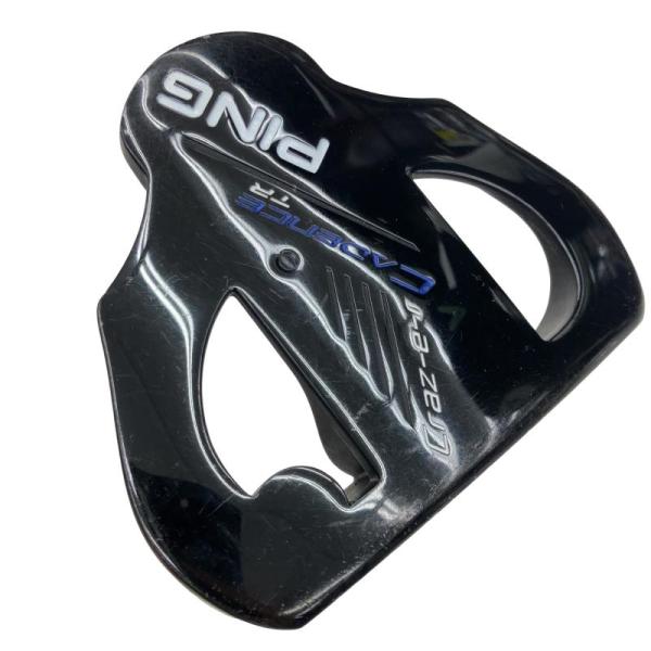 中古　Cランク　ピン　ＣＡＤＥＮＣＥ　ＴＲ　ＣＡＤＥＮＣＥ　ＴＲ　Ｃｒａｚ−ｅ−ｒ（黒）（長さ調整機能付き）　パター　スチール 　フレックスその他 ロフト角:0.00