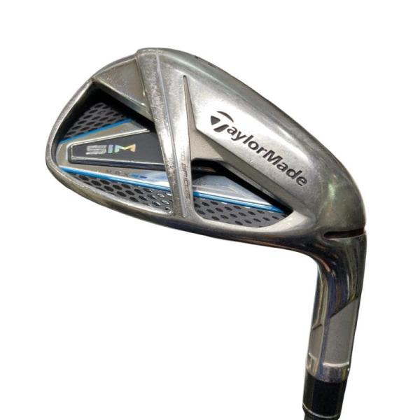 中古　Cランク　テーラーメイド　ＳＩＭ　ＳＩＭ　ＭＡＸ　ＡＷ　ウェッジ　ＴＥＮＳＥＩ　ＢＬＵＥ　ＴＭ６０（ＩＲ） 　フレックスＳ ロフト角:49.00