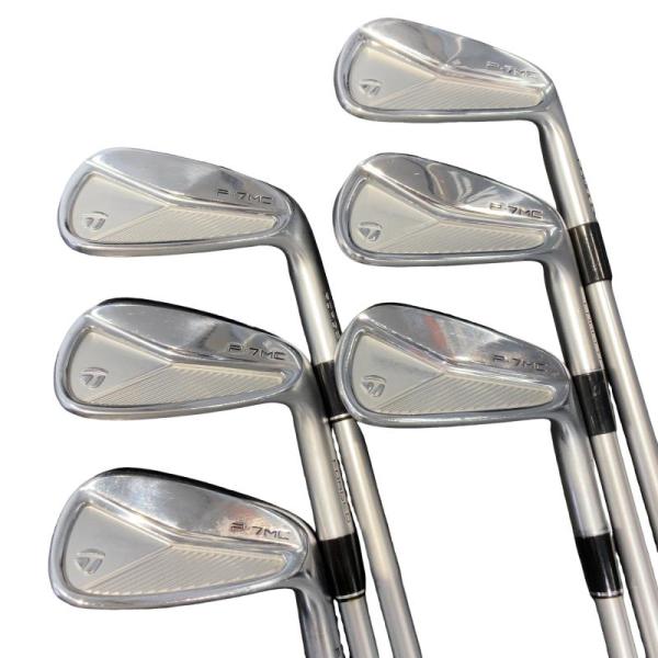 中古　Dランク　テーラーメイド　Ｔａｙｌｏｒ　Ｍａｄｅ　Ｔａｙｌｏｒ　Ｍａｄｅ　Ｐ・７ＭＣ（２０２３）　６Ｓ（実本数：６本セット）　アイアンセット　リシャフト 　フレックスその他 ロフト角:26.00