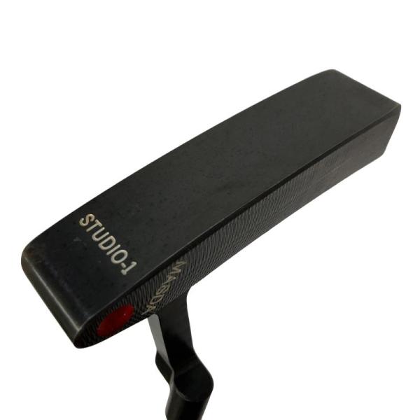 中古　Cランク　ＭＡＳＤＡ　ＭＡＳＤＡ　ＭＡＳＤＡ　ＳＴＵＤＩＯ−１（レッドポイント）　３４インチ　パター　スチール 　フレックスその他 ロフト角:4.00