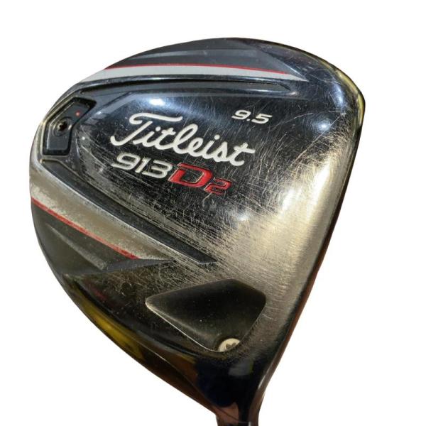 中古　Cランク　タイトリスト　９１３　９１３　Ｄ２　　９．５°　ドライバー　Ｔｉｔｌｅｉｓｔ　ＲＯＭＢＡＸ　５５ 　フレックスＳ ロフト角:9.50