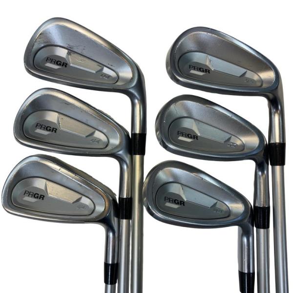 中古　Cランク　プロギア　ＰＲＧＲ　ＰＲＧＲ　０４（２０２４）　７Ｓ（実本数：６本セット）　アイアンセット　リシャフト 　フレックスその他 ロフト角:28.00
