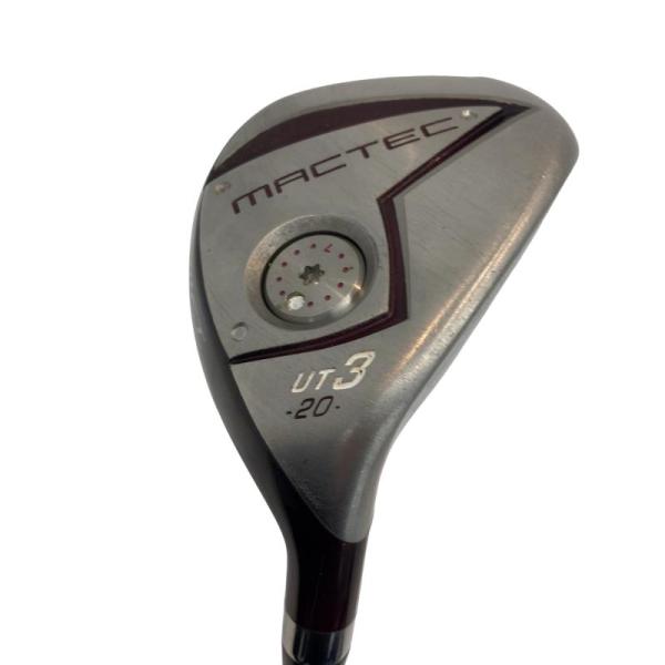 中古　Cランク　マグレガー　ＭＡＣＴＥＣ　ＭＡＣＴＥＣ　ＮＶ　ＳＬ　Ｕ３　レディース　ユーティリティ　ＮＶＳＬ−２０１ＵＰ 　フレックスＬ ロフト角:20.00