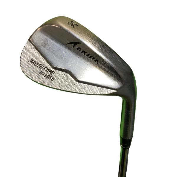 中古　Cランク　アキラプロダクツ　ＡＫＩＲＡ　ＡＫＩＲＡ　ＰＲＯＴＯＴＹＰＥ　Ｈ−１０５６　ウェッジ　純正特注シャフト 　フレックスＳ ロフト角:56.00