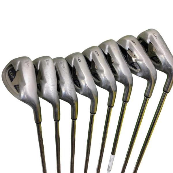 中古　Dランク　ダンロップ　ＸＸＩＯ　ＸＸＩＯ（２００８）　　８Ｓ（実本数：８本セット）　アイアンセット　ＮＳ　ＰＲＯ　９５０ＧＨ　ＨＴ　ｆｏｒ　ＸＸＩＯ 　フレックスＲ ロフト角:24.00