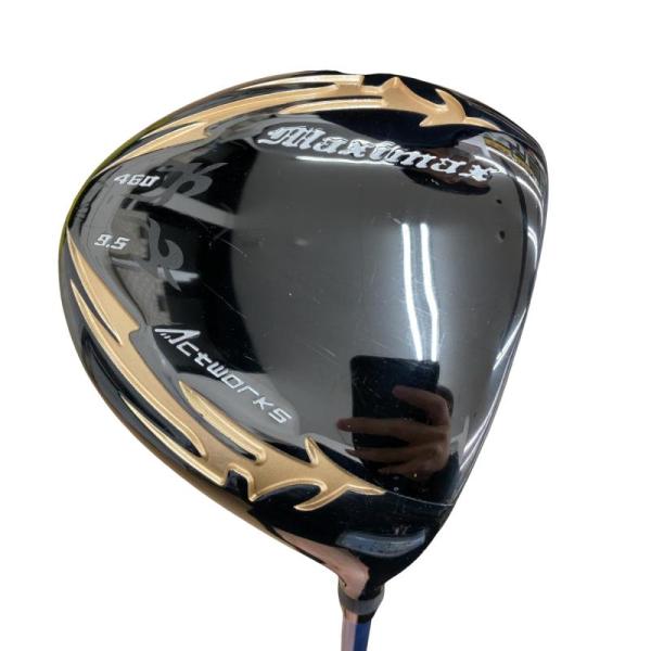 中古　Cランク　ワークスゴルフ　Ａｃｔｗｏｒｋｓ　Ａｃｔｗｏｒｋｓ　ＭＡＸＩＭＡＸ　Ｐｒｅｍｉａ　　９．５°　ドライバー　リシャフト 　フレックスその他 ロフト角:9.50