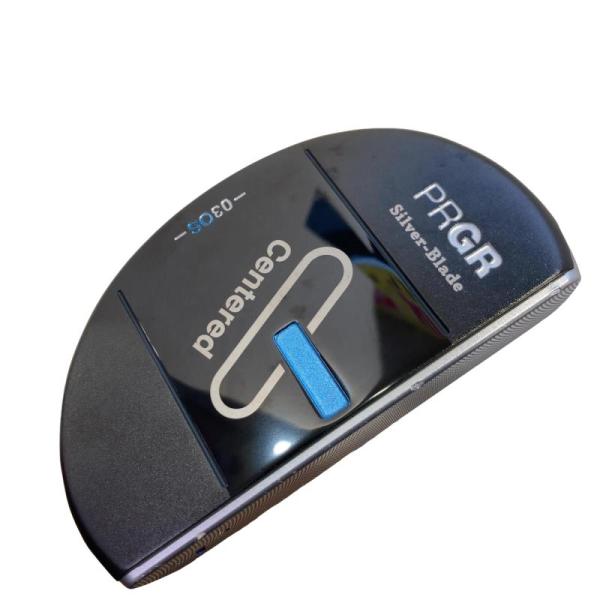 中古　Cランク　プロギア　ＳＩＬＶＥＲ−ＢＬＡＤＥ　Ｃｅｎｔｅｒｅｄ　ＳＩＬＶＥＲ−ＢＬＡＤＥ　Ｃｅｎｔｅｒｅｄ　０３ＯＳ　３３インチ　パター　スチール 　フレックスその他 ロフト角:3.00