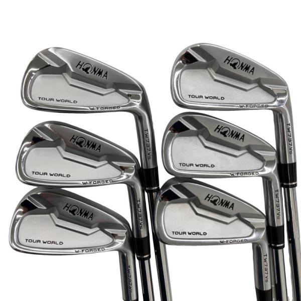 中古　Cランク　本間ゴルフ　ＴＯＵＲ　ＷＯＲＬＤ　ＴＯＵＲ　ＷＯＲＬＤ　ＴＷ７３７Ｖｓ　６Ｓ（実本数：６本セット）　アイアンセット　ＮＳ　ＰＲＯ　ＭＯＤＵＳ３　ＴＯＵＲ１０５ 　フレックスＳ ロフト角:24.00