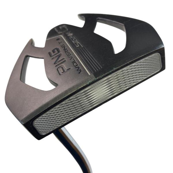 中古　Cランク　ピン　ＳＩＧＭＡ　Ｇ　ＳＩＧＭＡ　Ｇ　ＷＯＬＶＥＲＩＮＥ　Ｔ　ブラック　３３インチ（ＰＰ６０）　パター　スチール 　フレックスその他 ロフト角:3.00