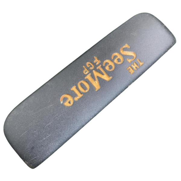 中古　Cランク　Ｓｅｅ　Ｍｏｒｅ　Ｓｅｅ　Ｍｏｒｅ　Ｓｅｅ　Ｍｏｒｅ　ＦＧＰ　ブラック　３４インチ　パター　スチール 　フレックスその他 ロフト角:3.50