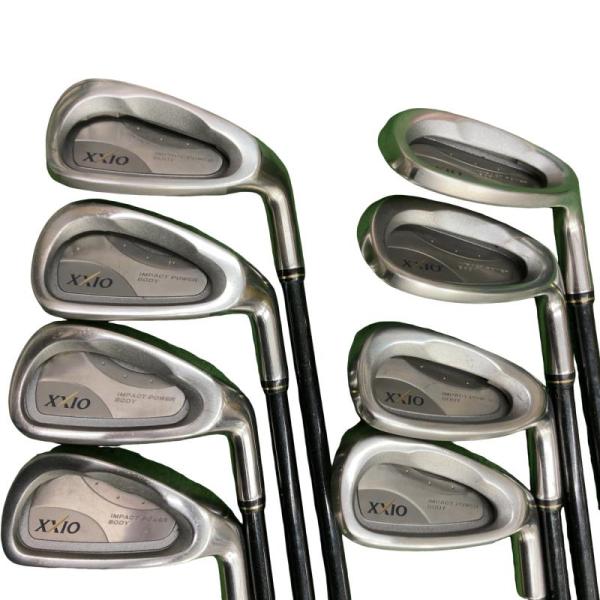 中古　Cランク　ダンロップ　ＸＸＩＯ　ＸＸＩＯ（２００４）　　８Ｓ（実本数：８本セット）　アイアンセット　ＸＸＩＯ　ＭＰ３００（アイアン） 　フレックスＲ ロフト角:24.00