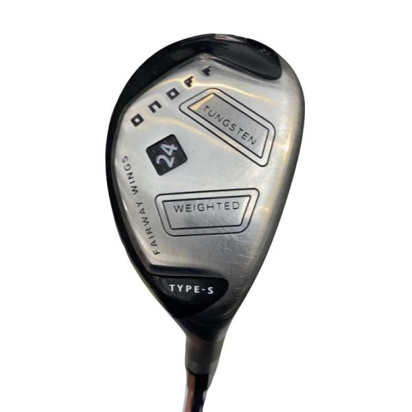 中古　Cランク　ダイワ（グローブライド）　ＯＮＯＦＦ　ＯＮＯＦＦ　ＦＡＩＲＷＡＹ　ＷＩＮＧＳ（２０１２）　ＴＹＰＥ−Ｓ　２４°　ユーティリティ　ＮＳ　ＰＲＯ　９５０ＧＨ 　フレックスＳ ロフト角:24.00