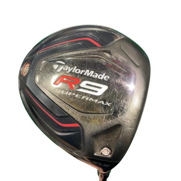 中古　Cランク　テーラーメイド　Ｒ９　Ｒ９　ＳＵＰＥＲ　ＭＡＸ　１０．５°　ドライバー　Ｍｏｔｏｒｅ　ＳＵＰＥＲＭＡＸ　５０（ドライバー） 　フレックスＳＲ ロフト角:10.50