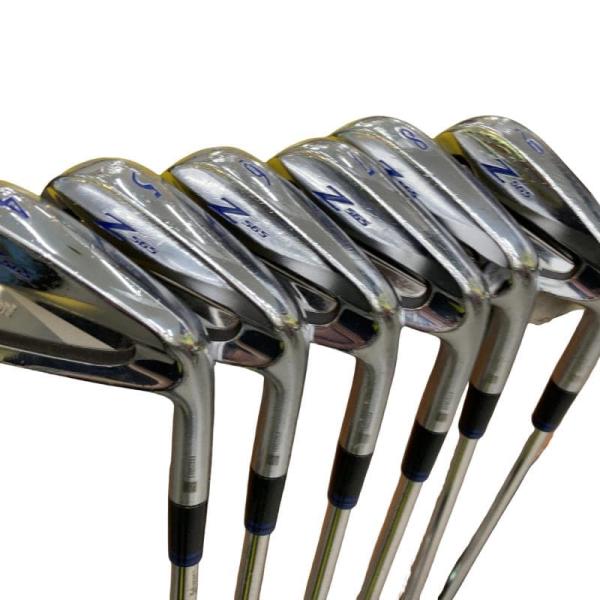 中古　Dランク　ダンロップ　ＳＲＩＸＯＮ　ＳＲＩＸＯＮ　Ｚ５６５　　８Ｓ（実本数：７本セット）　アイアンセット　純正特注シャフト 　フレックスＸ ロフト角:24.00