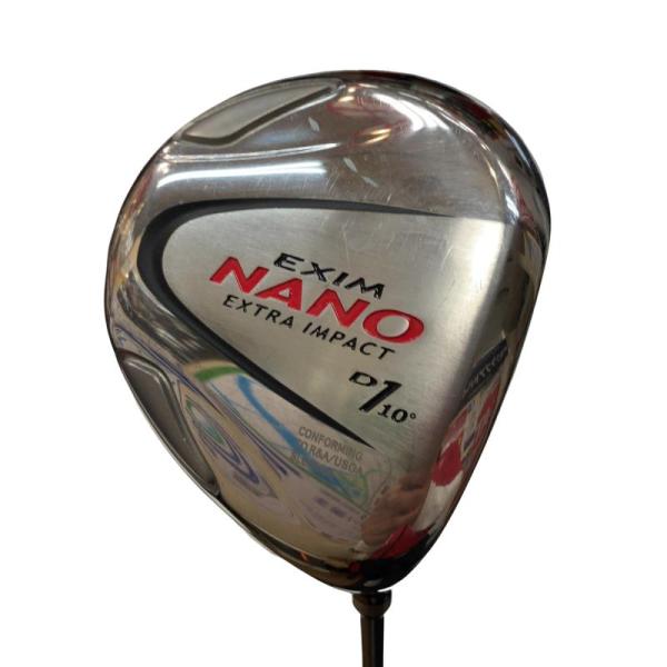 中古　Cランク　マジェスティゴルフ（旧マルマン）　ＥＸＩＭ　ＥＸＩＭ　ＮＡＮＯ　ＥＸＴＲＡ　ＩＭＰＡＣＴ　１０°（４５．２５インチ）　ドライバー　ＥＸＩＭ　ＮＡＮＯ　ＥＸ−０５ 　フレックスＲ ロフト角:10.00