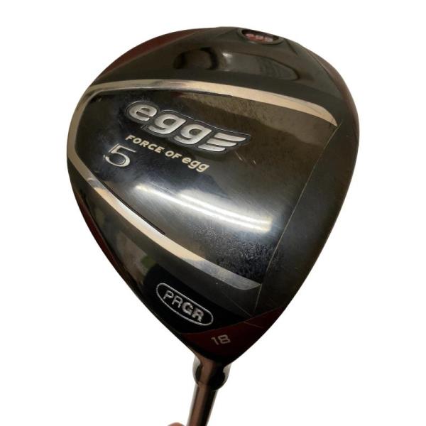 中古　Cランク　プロギア　ｅｇｇ　ｅｇｇ（２０１７）　　５Ｗ　フェアウェイウッド　ｅｇｇオリジナルカーボン 　フレックスＲ ロフト角:18.00