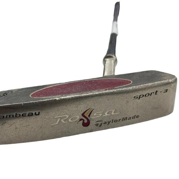 中古　Dランク　テーラーメイド　Ｒｏｓｓａ　Ｒｏｓｓａ　Ｌａｍｂｅａｕ　Ｓｐｏｒｔ　３　３３インチ　パター　スチール 　フレックスその他 ロフト角:4.00
