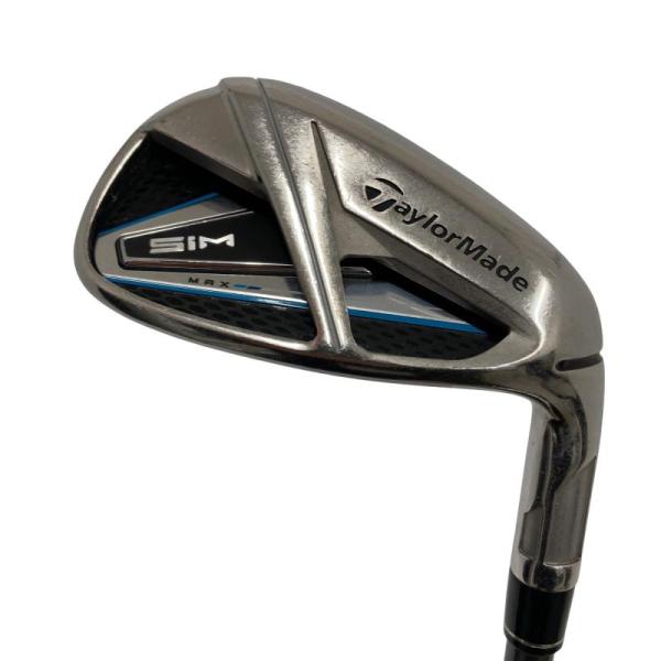 中古　Dランク　テーラーメイド　ＳＩＭ　ＳＩＭ　ＭＡＸ　ＡＷ　ウェッジ　ＴＥＮＳＥＩ　ＢＬＵＥ　ＴＭ６０（ＩＲ） 　フレックスＳ ロフト角:49.00