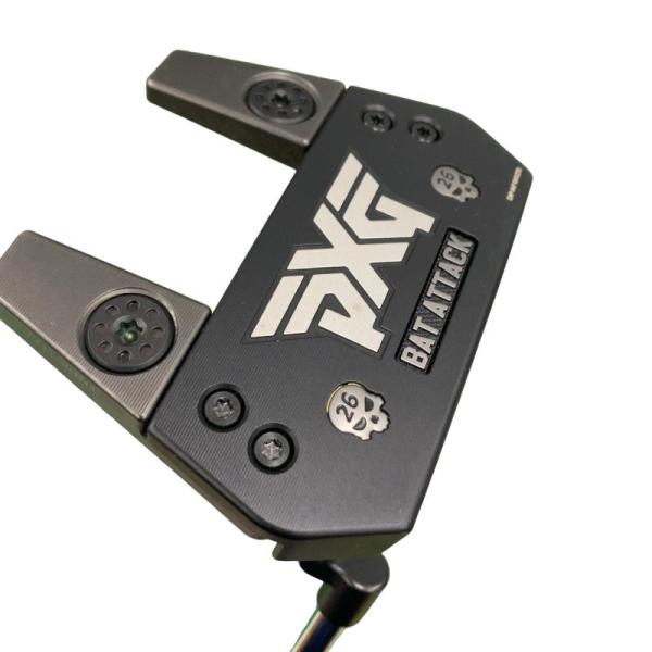 中古　Bランク　ＰＸＧ　ＢＡＴＴＬＥ　ＲＥＡＤＹ　ＢＡＴＴＬＥ　ＲＥＡＤＹ　ＢＡＴ　ＡＴＴＡＣＫ（アームロック）　パター　スチール 　フレックスその他 ロフト角:7.00