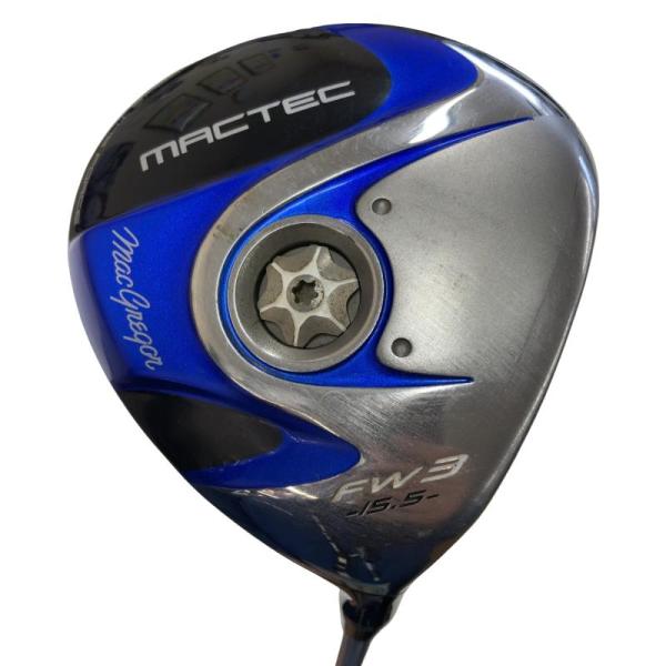 中古　Cランク　マグレガー　ＭＡＣＴＥＣ　ＭＡＣＴＥＣ　ＮＶ−Ｆ（ＢＬＵＥ）　３Ｗ　フェアウェイウッド　ＭＮ−４７５０ｆｗ 　フレックスＲ ロフト角:15.00