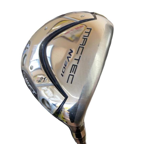 中古　Cランク　マグレガー　ＭＡＣＴＥＣ　ＭＡＣＴＥＣ　ＮＶ３０１　７Ｗ　フェアウェイウッド　ＮＶ−３０１Ｆ 　フレックスＳＲ ロフト角:21.00