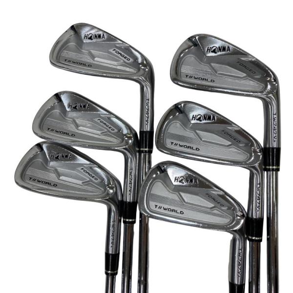 中古　Dランク　本間ゴルフ　ＴＯＵＲ　ＷＯＲＬＤ　ＴＯＵＲ　ＷＯＲＬＤ　ＴＷ７４７Ｖｘ　６Ｓ（実本数：６本セット）　アイアンセット　ＮＳ　ＰＲＯ　ＭＯＤＵＳ３　ＦＯＲ　Ｔ／／ＷＯＲＬＤ 　フレックスＲ ロフト角:24.00