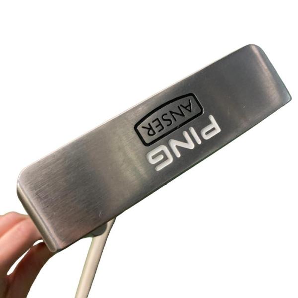 中古　Cランク　ピン　ＫＡＲＳＴＥＮ　ＳＥＲＩＥＳ　ＫＡＲＳＴＥＮ　ＳＥＲＩＥＳ　ＡＮＳＥＲ　３３．５インチ　パター　スチール 　フレックスその他 ロフト角:0.00