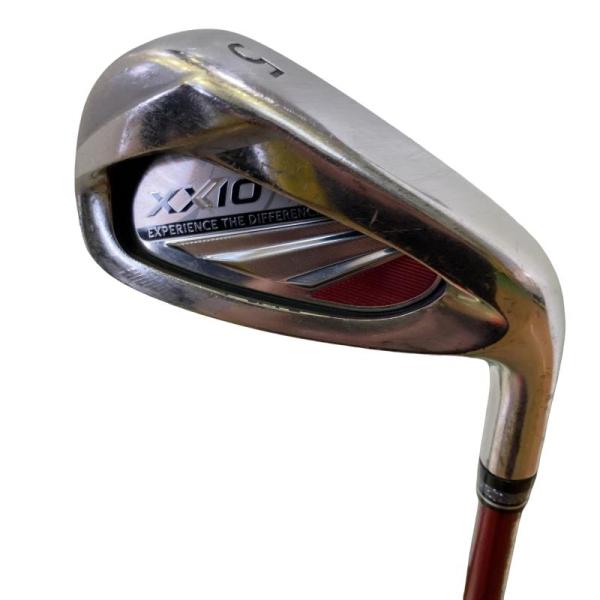 中古　Cランク　ダンロップ　ＸＸＩＯ　ＸＸＩＯ（２０２０）　＃５（レッド）　単品アイアン　ＸＸＩＯ　ＭＰ１１００（ＩＲ）　レッド 　フレックスＳＲ ロフト角:22.00