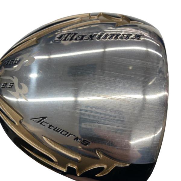 中古　Cランク　ワークスゴルフ　Ａｃｔｗｏｒｋｓ　Ａｃｔｗｏｒｋｓ　ＭＡＸＩＭＡＸ　　９．５°　ドライバー　ＷＯＲＫＴＥＣ　Ｖ−ＳＰＥＣ　α−ＩＩＩ 　フレックスＳ ロフト角:9.50