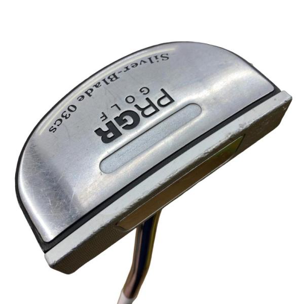 中古　Dランク　プロギア　ＳＩＬＶＥＲ−ＢＬＡＤＥ　ＳＩＬＶＥＲ−ＢＬＡＤＥ　０３ＣＳ（センターシャフト）　３３インチ　パター　スチール 　フレックスその他 ロフト角:3.00