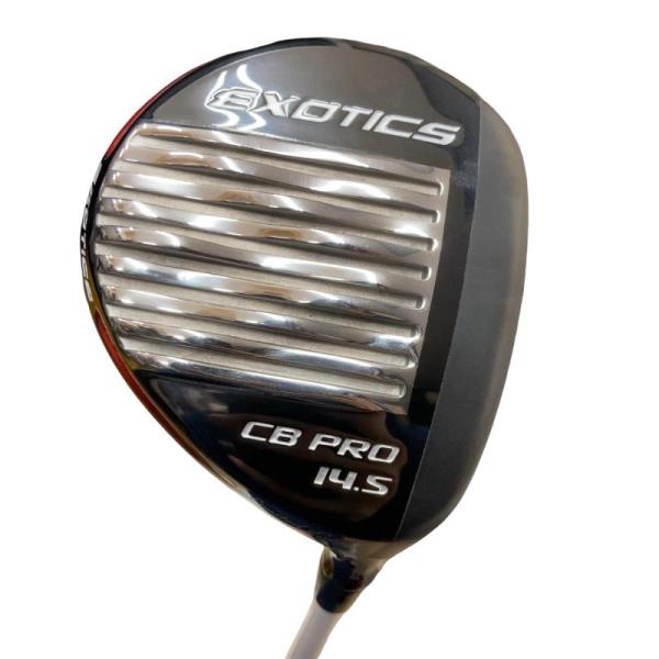 中古　Cランク　ツアーエッジ　ＥＸＯＴＩＣＳ　ＥＸＯＴＩＣＳ　ＣＢ　ＰＲＯ　Ｌｉｍｉｔｅｄ　Ｅｄｉｔｉｏｎ　３Ｗ（１４．５°）　フェアウェイウッド　リシャフト 　フレックスその他 ロフト角:14.50
