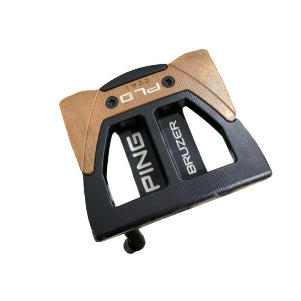 中古　Dランク　ピン　ＰＬＤ　ＰＬＤ　ＢＲＵＺＥＲ　３４インチ　パター　スチール 　フレックスその他 ロフト角:0.00
