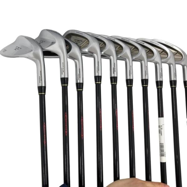 中古　Cランク　ミズノ　Ｔ−ＺＯＩＤ　Ｔ−ＺＯＩＤ　ＣＯＭＰ　ＥＺ　１０Ｓ（実本数：１０本セット）　アイアンセット　Ｔ−ＺＯＩＤ　ＷＦ　ＬＩＧＨＴ 　フレックスＳ ロフト角:26.00