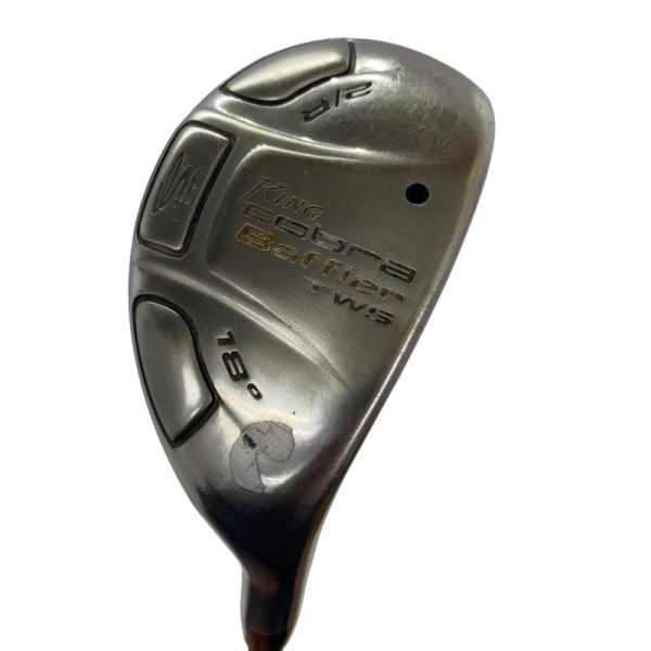 中古　Cランク　コブラ　ＫＩＮＧ　ｃｏｂｒａ　ＫＩＮＧ　ｃｏｂｒａ　Ｂａｆｆｌｅｒ　ＴＷＳ　２／Ｒ　ユーティリティ　ｃｏｂｒａ　ＡＬＤＩＬＡ　ＨＬ−６２（ユーティリティ） 　フレックスＳ ロフト角:18.00