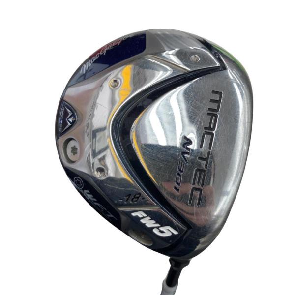 中古　Cランク　マグレガー　ＭＡＣＴＥＣ　ＭＡＣＴＥＣ　ＮＶ３０１　５Ｗ　フェアウェイウッド　ＮＶ−３０１Ｆ 　フレックスＳＲ ロフト角:18.00