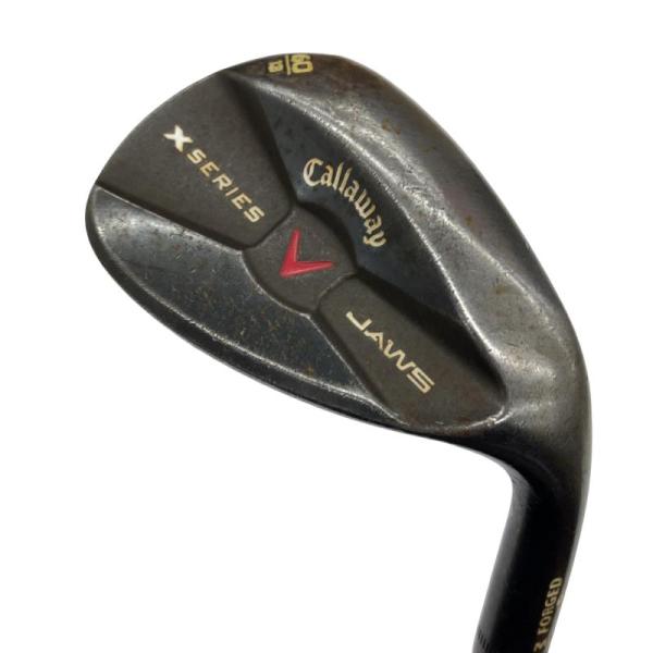 中古　Dランク　キャロウェイ　Ｘ　ＳＥＲＩＥＳ　Ｘ　ＳＥＲＩＥＳ　ＪＡＷＳ　ブラック・ビンテージ　６０°／１３°　ウェッジ　Ｄｙｎａｍｉｃ　Ｇｏｌｄ 　フレックスＳ ロフト角:60.00