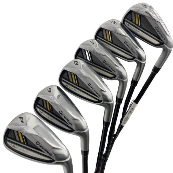 中古　Dランク　テーラーメイド　ＲＯＣＫＥＴ　ＢＬＡＤＥＺ　ＲＯＣＫＥＴ　ＢＬＡＤＥＺ　　６Ｓ（実本数：６本セット）　アイアンセット　ＴＭ７−１１３ 　フレックスＲ ロフト角:23.00