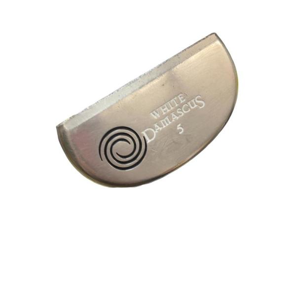 中古　Dランク　オデッセイ　ＷＨＩＴＥ　ＤＡＭＡＳＣＵＳ　ＷＨＩＴＥ　ＤＡＭＡＳＣＵＳ　＃５　３５インチ　パター　スチール 　フレックスその他 ロフト角:3.00