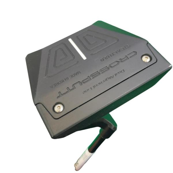 中古　Cランク　ＣＲＯＳＳＰＵＴＴ　ＣＲＯＳＳＰＵＴＴ　ＣＲＯＳＳＰＵＴＴ　ＳＴＥＡＬＴＨ２．０（ブラック）　３３インチ　パター　スチール 　フレックスその他 ロフト角:3.00