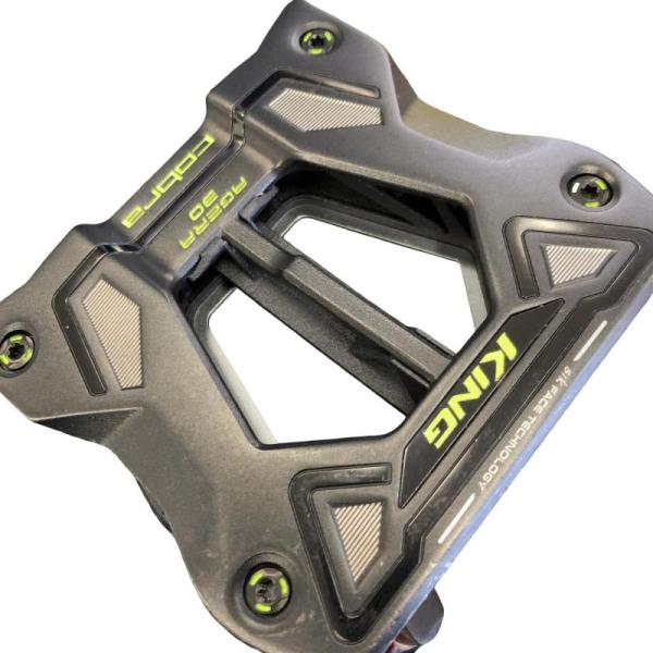 中古　Cランク　コブラ　ＫＩＮＧ　ＫＩＮＧ　ＡＧＥＲＡ−３０　ショートスラント　３５インチ　パター　スチール 　フレックスその他 ロフト角:0.00
