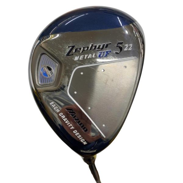 中古　Cランク　ミズノ　ＺＥＰＨＹＲ　ＺＥＰＨＹＲ　ＭＥＴＡＬ　ＵＦ（２００７）　５Ｗ　レディース　フェアウェイウッド　ＺＥＰＨＹＲ　オリジナル 　フレックスＬ ロフト角:22.00