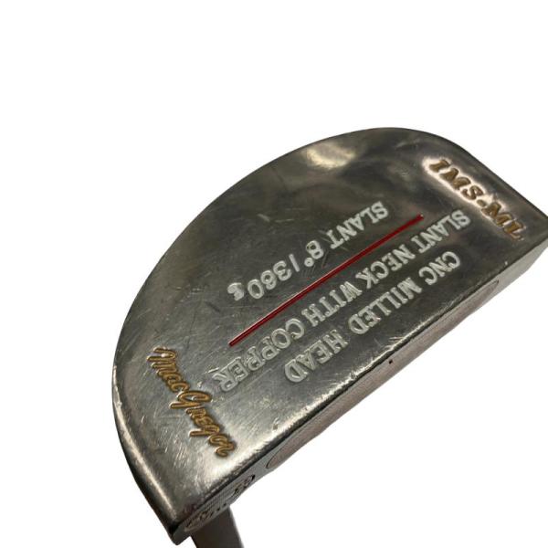 中古　Cランク　マグレガー　ＩＲＯＮ　ＭＡＳＴＥＲ　ＩＲＯＮ　ＭＡＳＴＥＲ　ＩＭＳ３５０ＭＰ（マレット）　パター　スチール 　フレックスその他 ロフト角:0.00