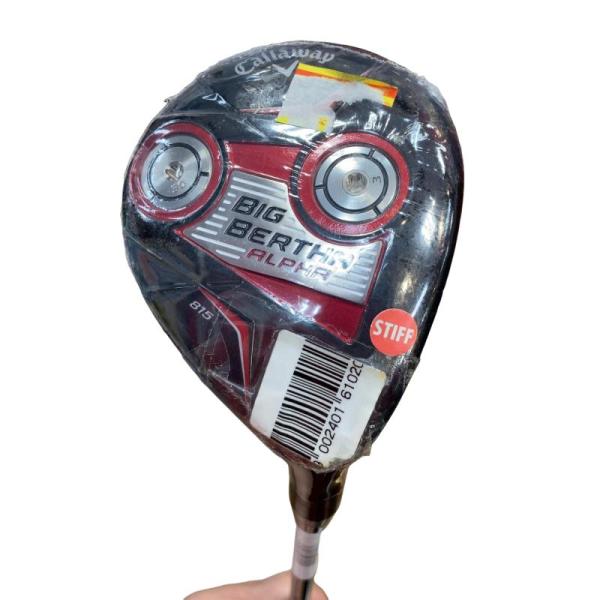 中古　Aランク　キャロウェイ　ＢＩＧ　ＢＥＲＴＨＡ　ＢＩＧ　ＢＥＲＴＨＡ　ＡＬＰＨＡ　８１５　１８°　フェアウェイウッド　ＢＩＧ　ＢＥＲＴＨＡ　ＡＬＰＨＡ　８１５（フェアウェイ） 　フレックスＳ ロフト角:18.00