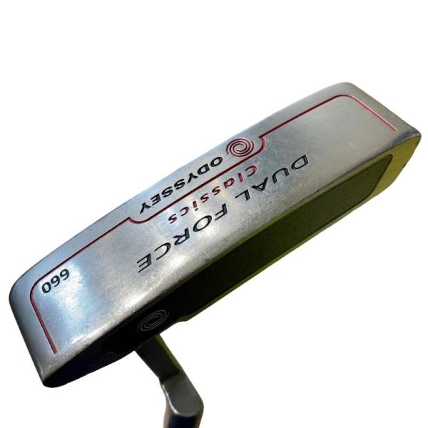 中古　Cランク　オデッセイ　ＤＵＡＬ　ＦＯＲＣＥ　Ｃｌａｓｓｉｃｓ　ＤＵＡＬ　ＦＯＲＣＥ　Ｃｌａｓｓｉｃｓ　６６０　３４インチ　パター　スチール 　フレックスその他 ロフト角:3.00