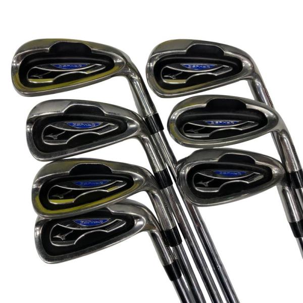 中古　Dランク　ミズノ　ＺＥＰＨＹＲ　ＺＥＰＨＹＲ（２００９）　７Ｓ（実本数：７本セット）　アイアンセット　スチール 　フレックスＳＲ ロフト角:27.00