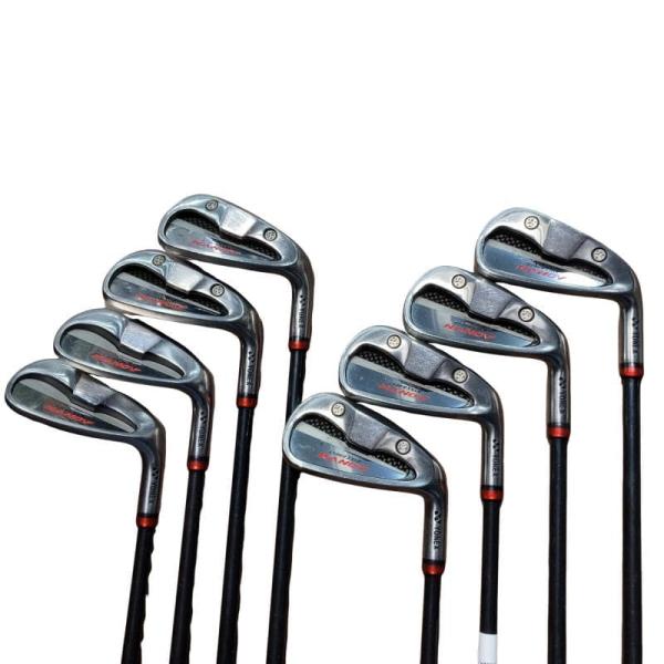 中古　Cランク　ヨネックス　ＣＹＢＥＲ　ＳＴＡＲ　ＣＹＢＥＲ　ＳＴＡＲ　ＮＡＮＯ　Ｖ（２００７）　　８Ｓ（実本数：８本セット）　アイアンセット　ＮＡＮＯ　ＨＩ−ＳＰＥＥＤ　ＳＨＡＦＴ　０５０ 　フレックスＲ ロフト角:24.00